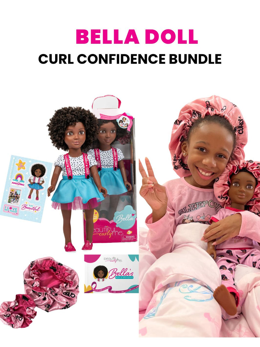 All- Beautiful Curly Me Collection of Dolls, Hair Care, Books and More