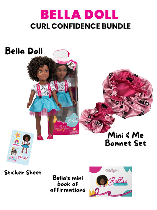 All- Beautiful Curly Me Collection of Dolls, Hair Care, Books and More