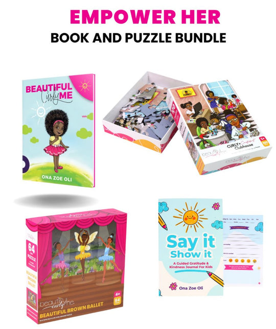 All- Beautiful Curly Me Collection of Dolls, Hair Care, Books and More