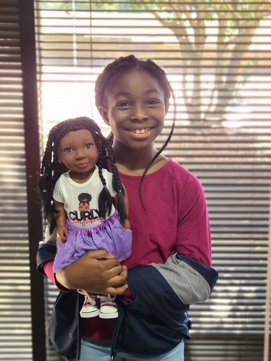 All- Beautiful Curly Me Collection of Dolls, Hair Care, Books and More