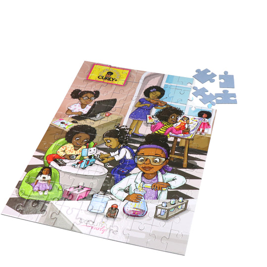 Beautiful Curly Me -Beautiful Black Dolls, Empowering Books & Puzzles