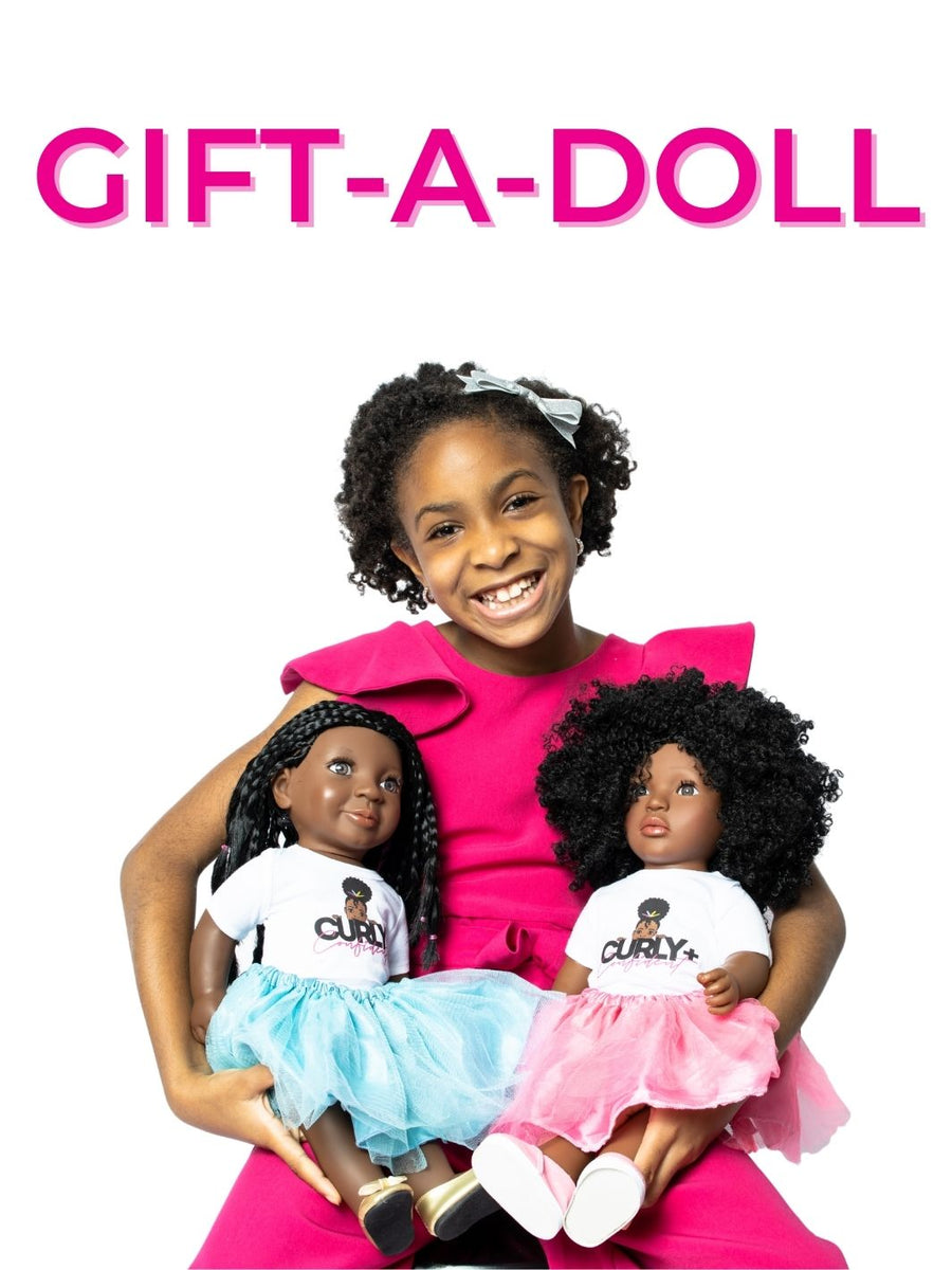 All- Beautiful Curly Me Collection of Dolls, Hair Care, Books and More